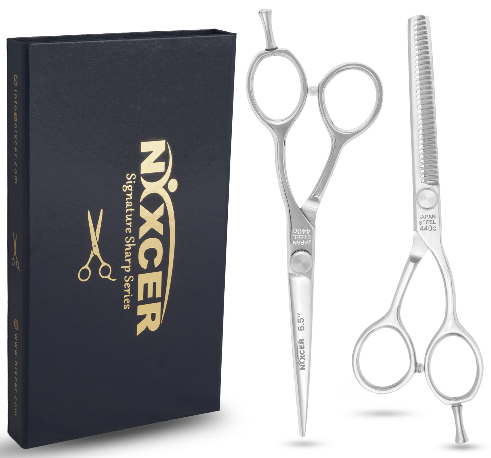 Professional Hair Cutting (Hairdressing) Scissors and Shears - Nixcer ...